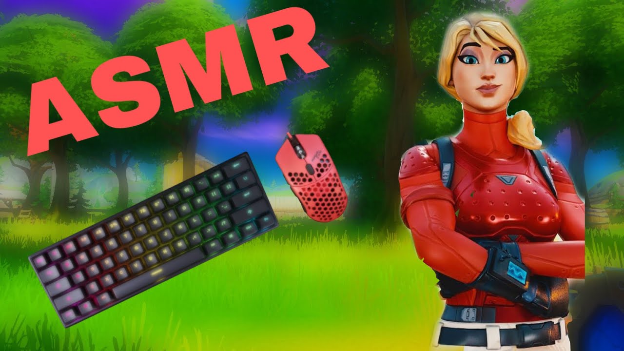 Asmr Keyboard And Mouse Noises Playing Fortnite! - YouTube