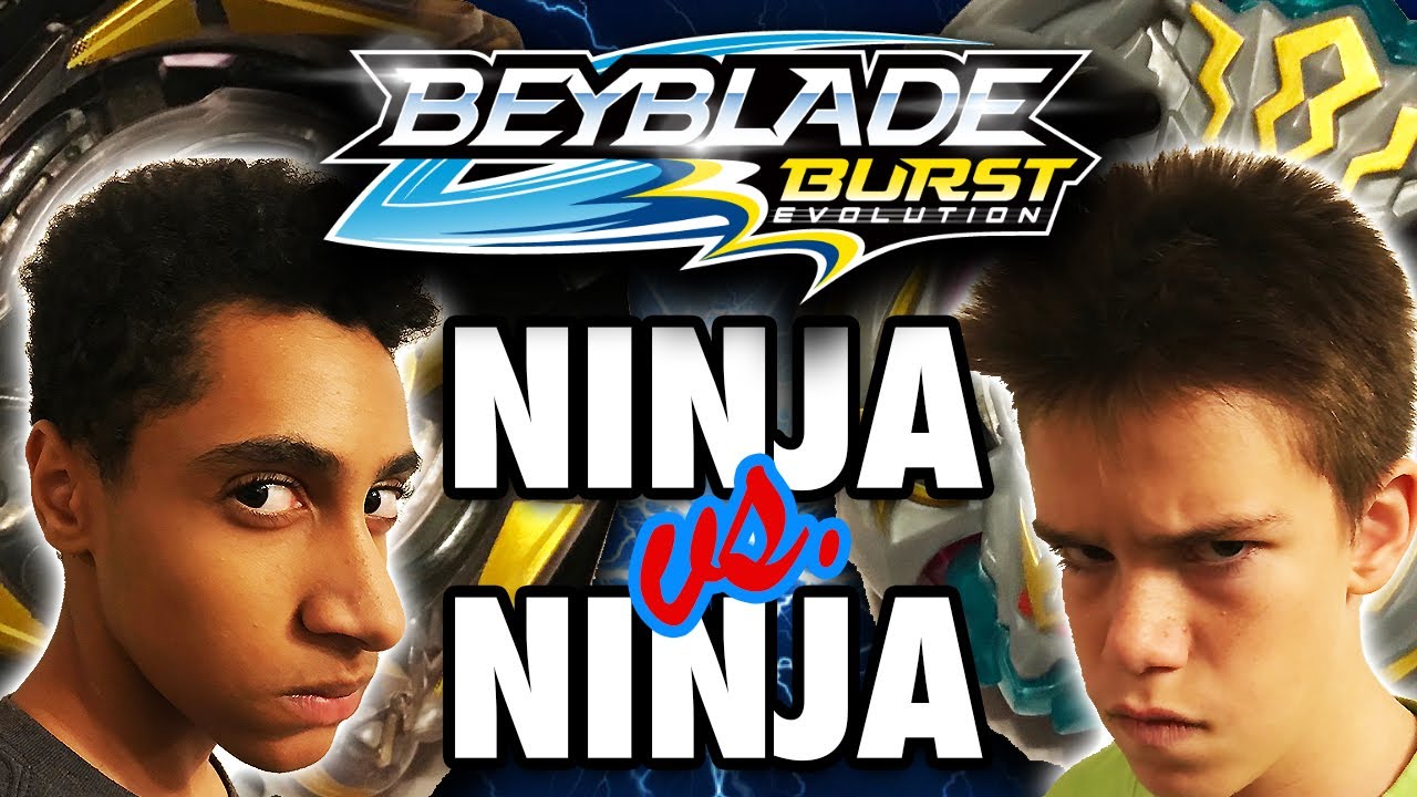Ninja Kid vs. Ninja Kid Beyblade - Battle - YouTube