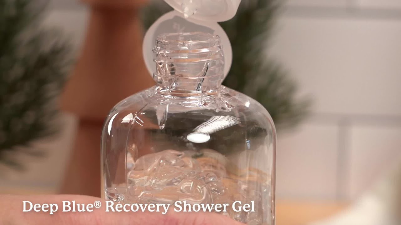 doTERRA Deep Blue Recovery Shower Gel Recipe - YouTube