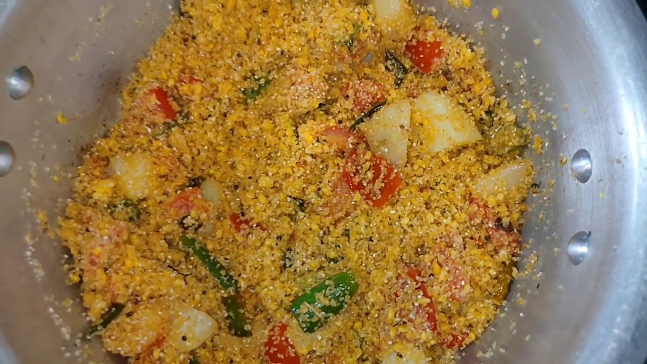 GODHUMA RAVVA KICHIDI | QUICK AND HEALTHY RECIPE | DIFFERENT AND TASTY ...