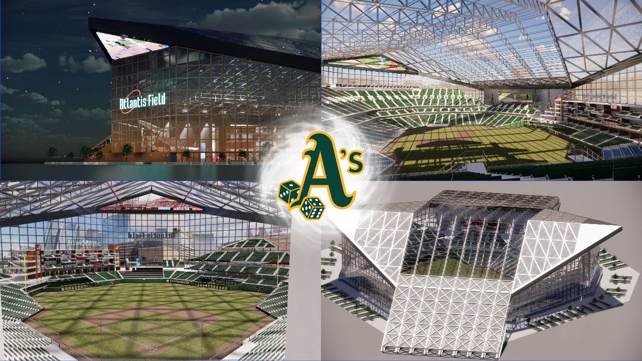 Las Vegas A's *POSSIBLE* Future Stadium Design Concept - YouTube