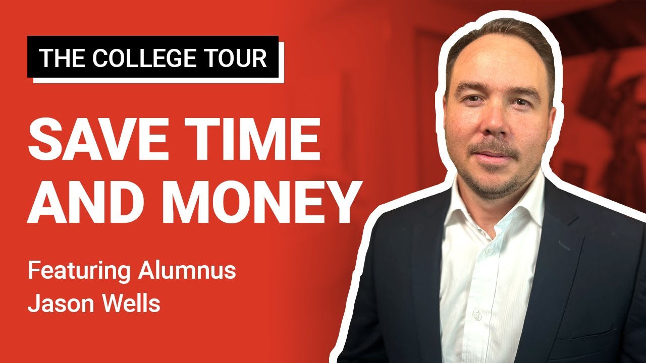 Secrets to Saving Time and Money Revealed by Alumnus Jason Wells - YouTube