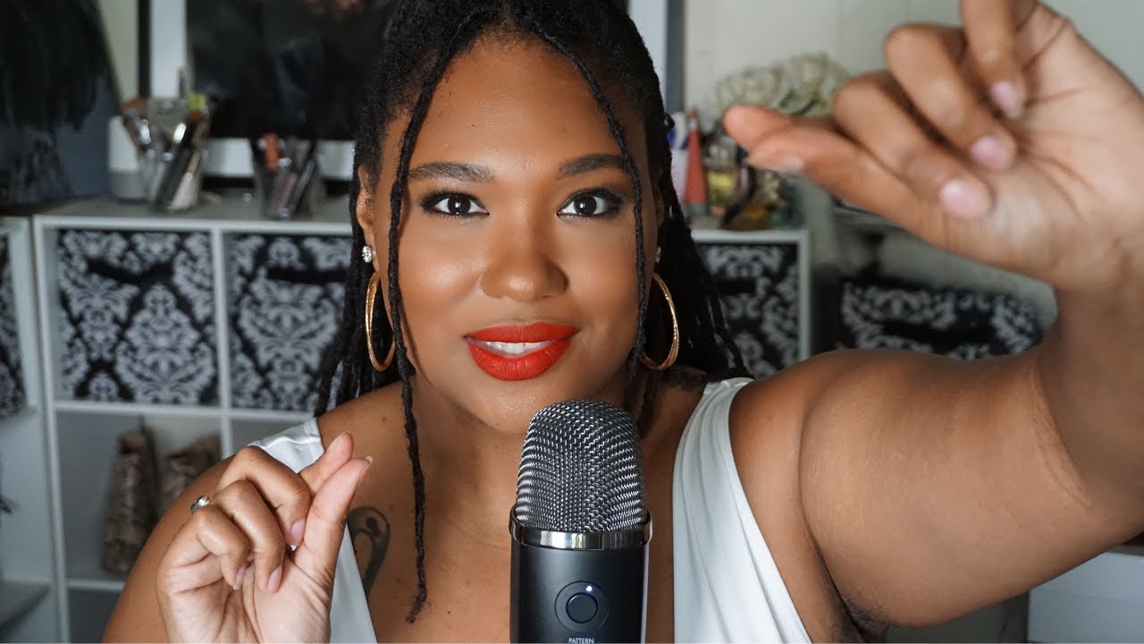 ASMR PLUCKING AWAY NEGATIVE ENERGY Fast & Aggressive triggers - YouTube