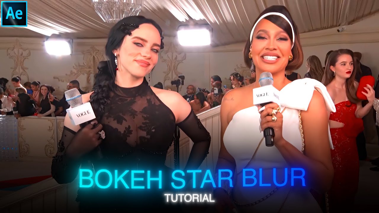 bokeh star blur ; after effects - YouTube