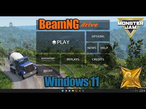 Windows 11 BeamNG Compatibility - YouTube