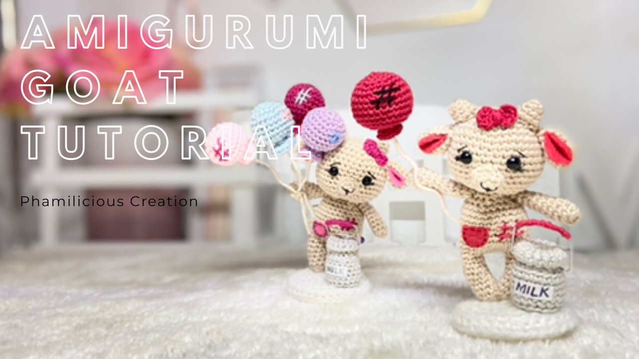 Amigurumi Mini Goat - YouTube
