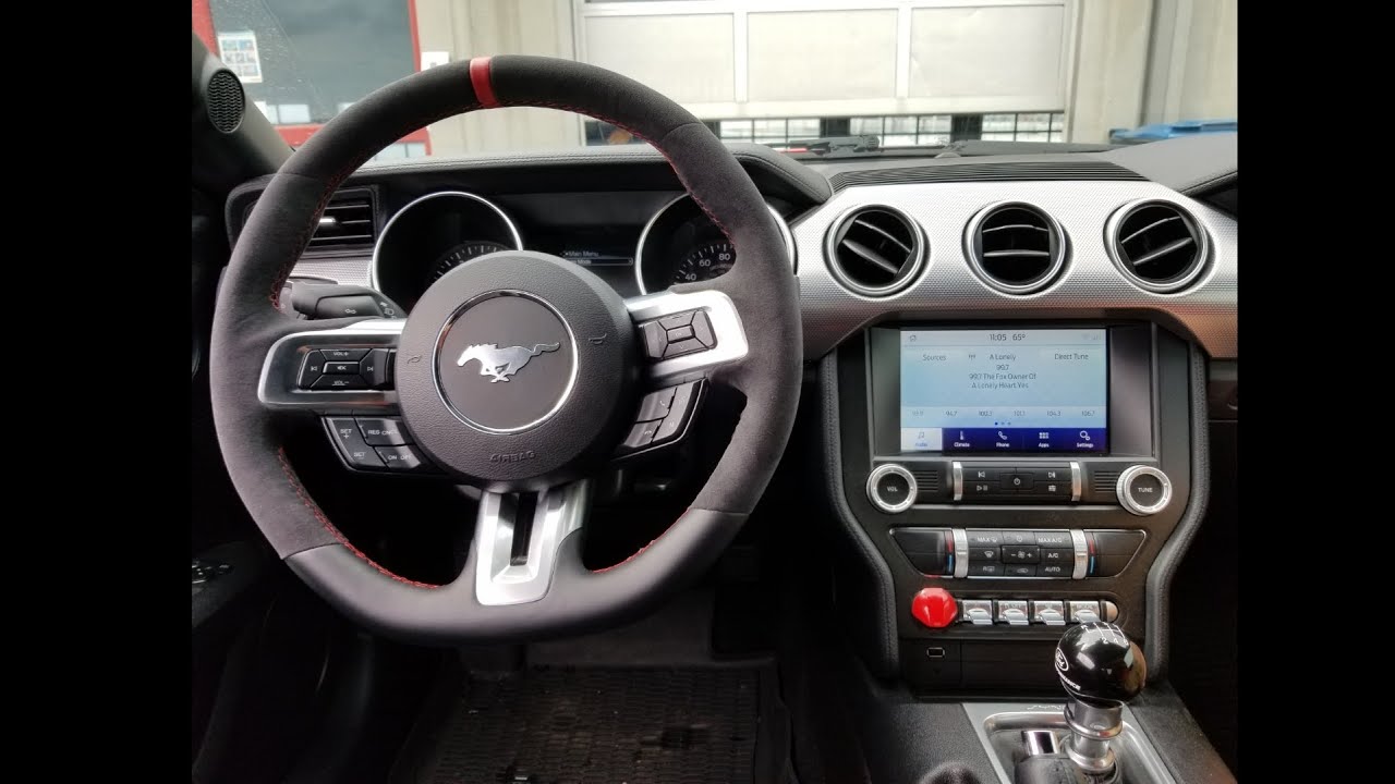 2018-2021 Ford Mustang S550 GT350R Steering Wheel Upgrade - YouTube