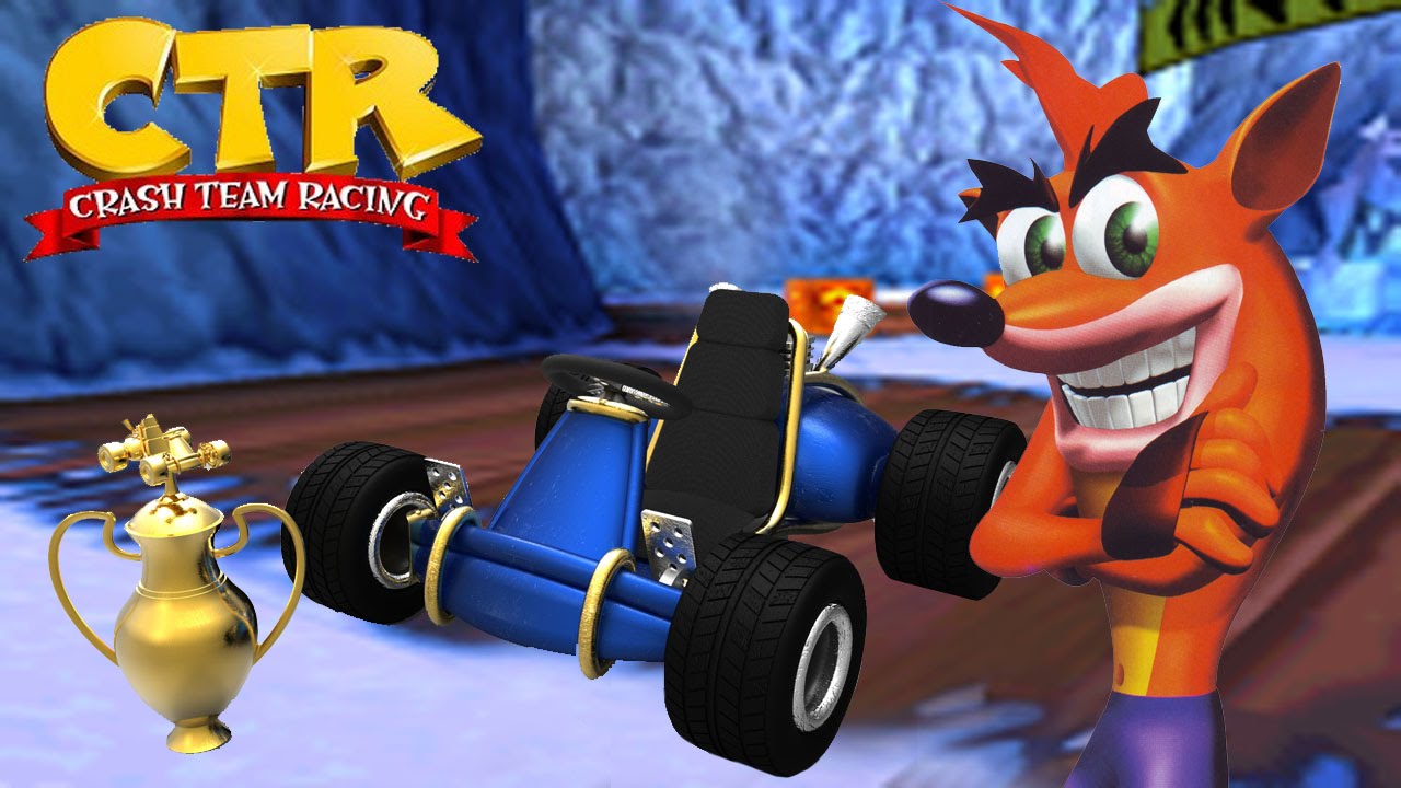 Crash Team Racing - Polar Pass | Trophy Race - YouTube