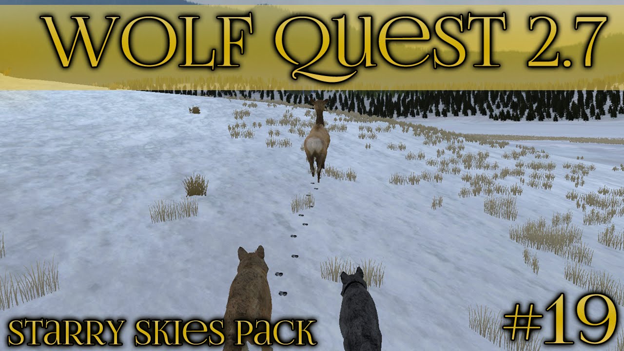 Wolves of the Winter Forest 🐺 Wolf Quest 2.7 - Starry Skies Pack 🐺 ...