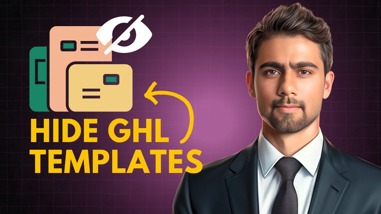 Hide All Feature for Go High Level Templates | GHL Tutorial - YouTube