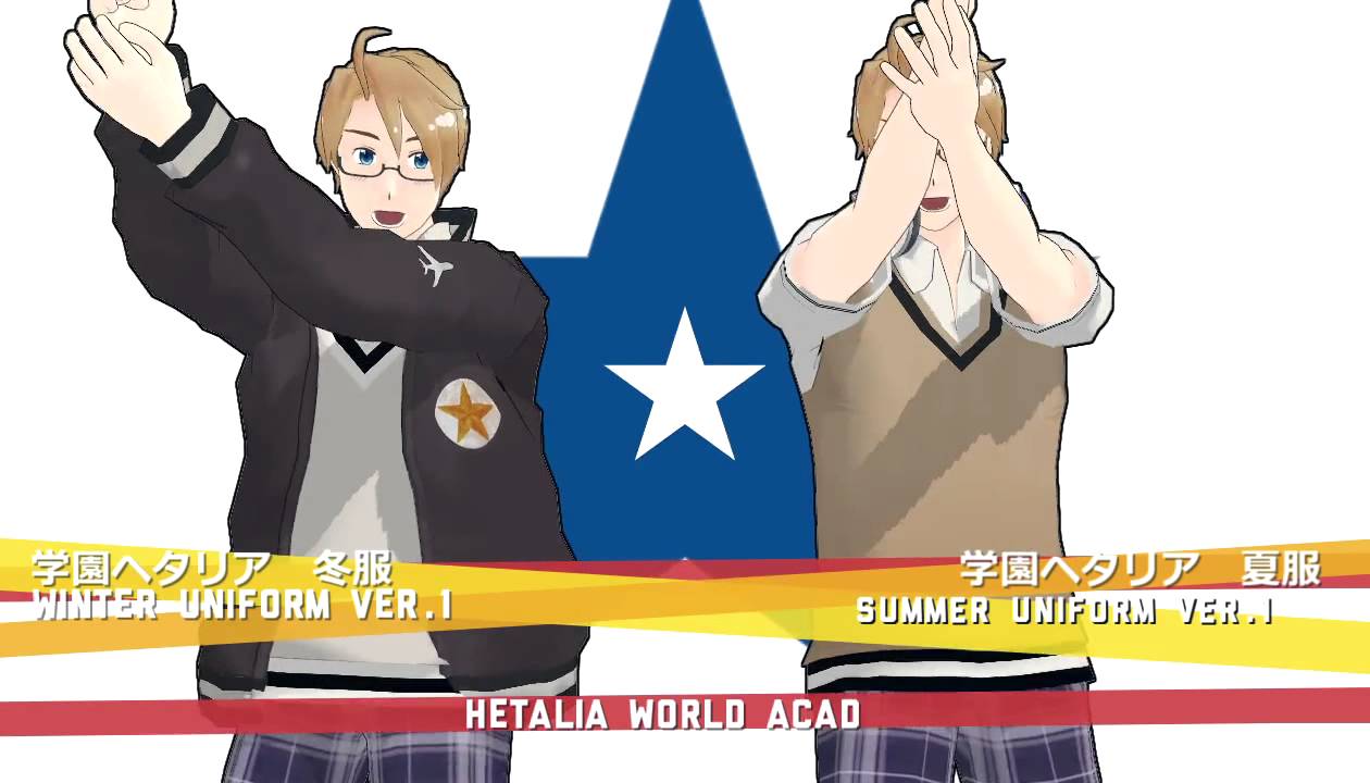 [MMD]Hetalia America Canada Kumajiro models [version-up] - YouTube