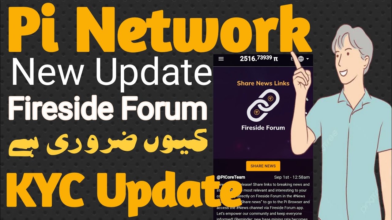 Pi Network New Update - Why Fireside Forum are Important - KYC Update - Tech With KhawarRafee 3. ...