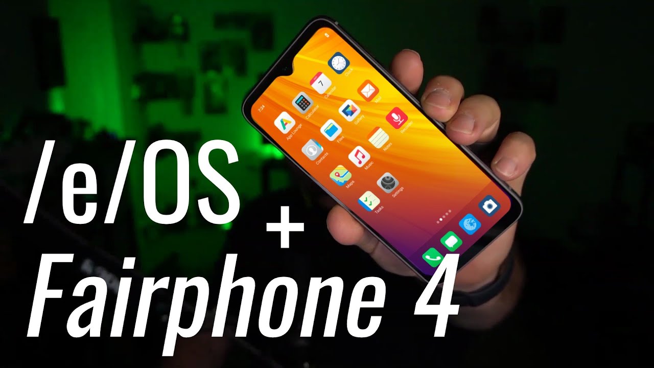 Fairphone 4 5G Unboxing & First Impressions with /e/OS by Murena - YouTube