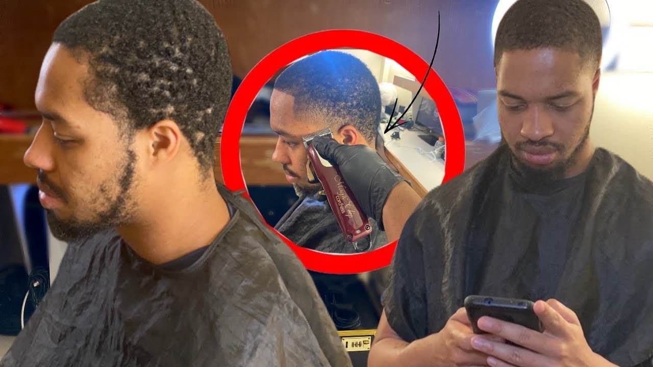 HAIRCUT TUTORIAL : CRISPY HIGH TAPER FADE🔥 [FULL PROCESS] (WAVE LENGTH ...