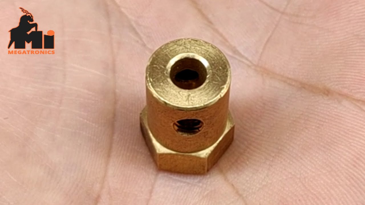 HWC5M-B132 | 5mm Shaft Hexagon Motor Coupler Coupling wheel tyre mount ...