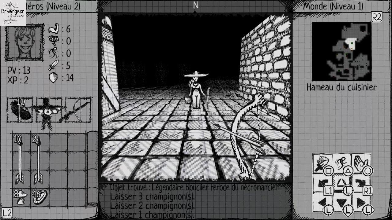 Drawngeon: Dungeons of Ink and Paper - Trophy TRICKSTER - YouTube