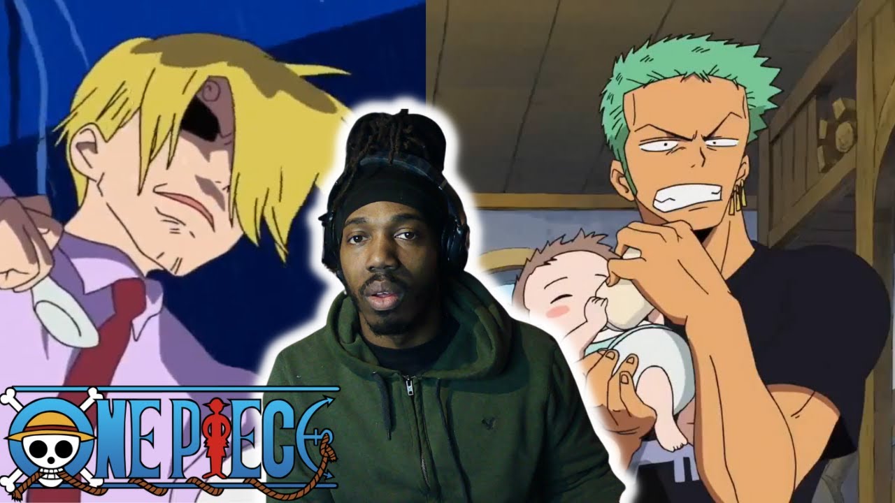 One Piece Episode 318-319 (Blind Reaction) - ZORO'S FAMILY? SANJI FINDS ...