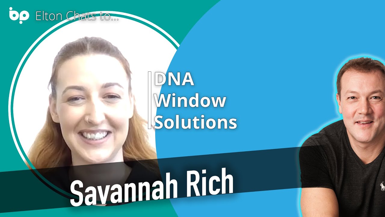 DNA Window Solutions' Savannah chats to Elton Boocock - YouTube