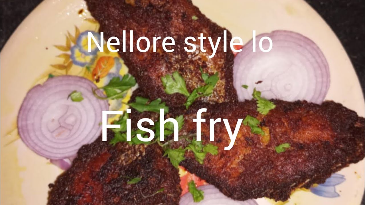 Nellore style lo fish fry in easy method to cook - YouTube