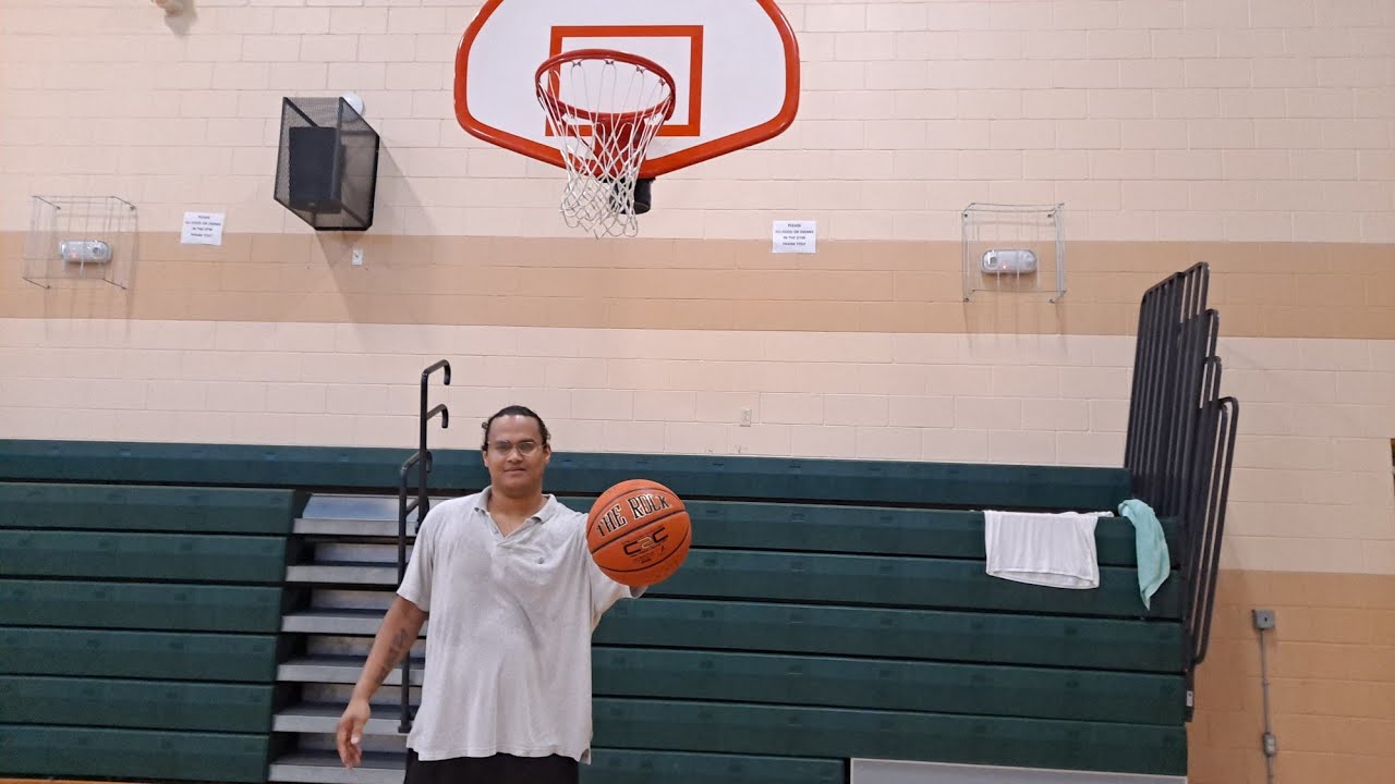 Playing Basketball at Ted Whitlock Community Center in Palm Bay Florida ...