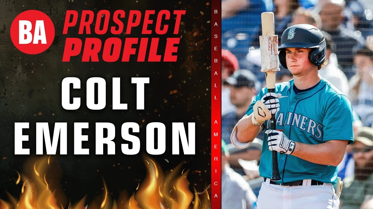 Mariners Top Prospect Colt Emerson Profile - YouTube