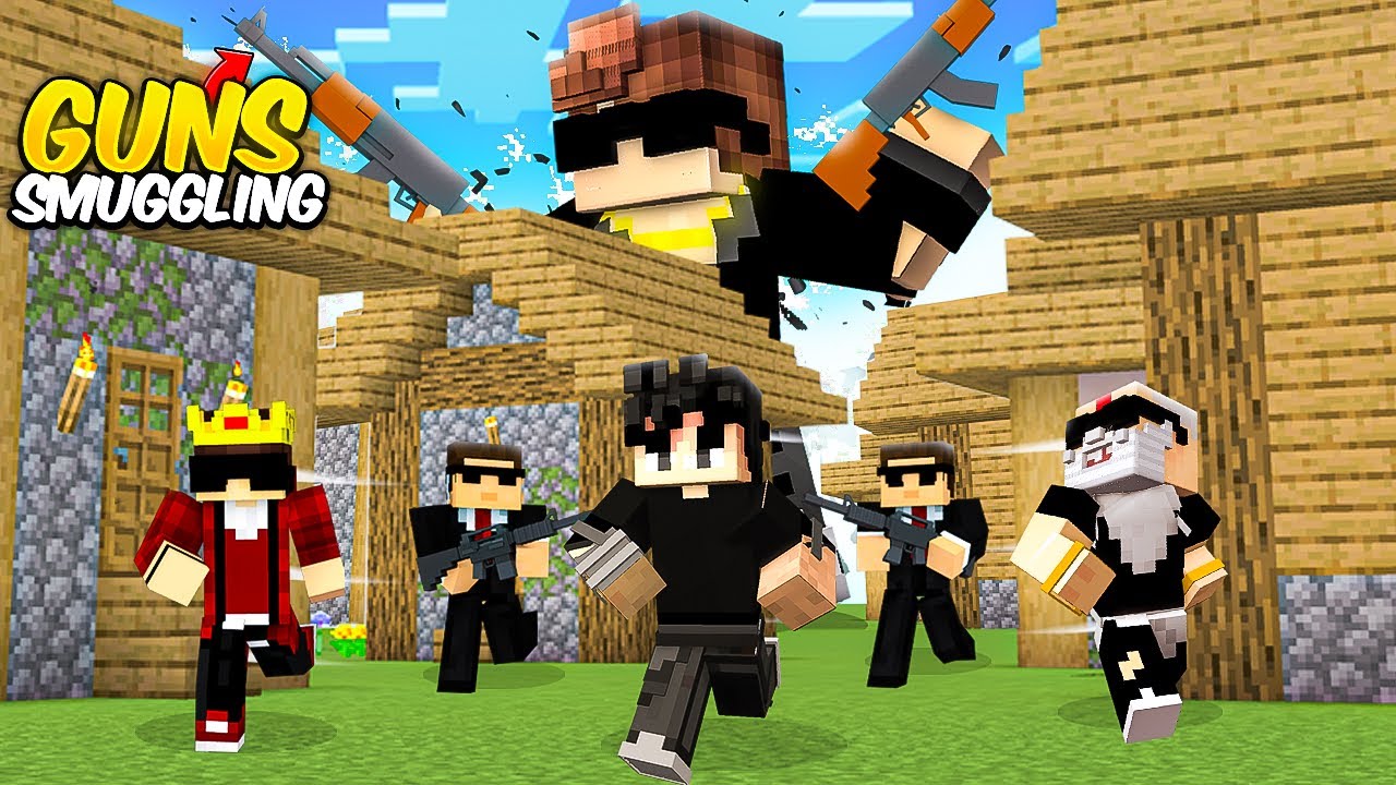 How I Found This ILLEGAL Weapons In This Minecraft SMP - YouTube