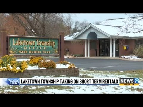 Laketown Township taking on short-term rentals - YouTube