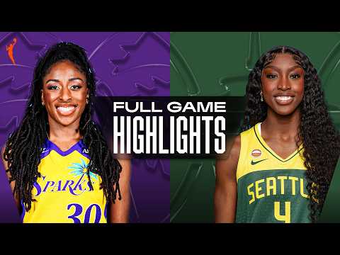 Los Angeles Sparks vs. Seattle Storm | FULL GAME HIGHLIGHTS | August 30, 2026