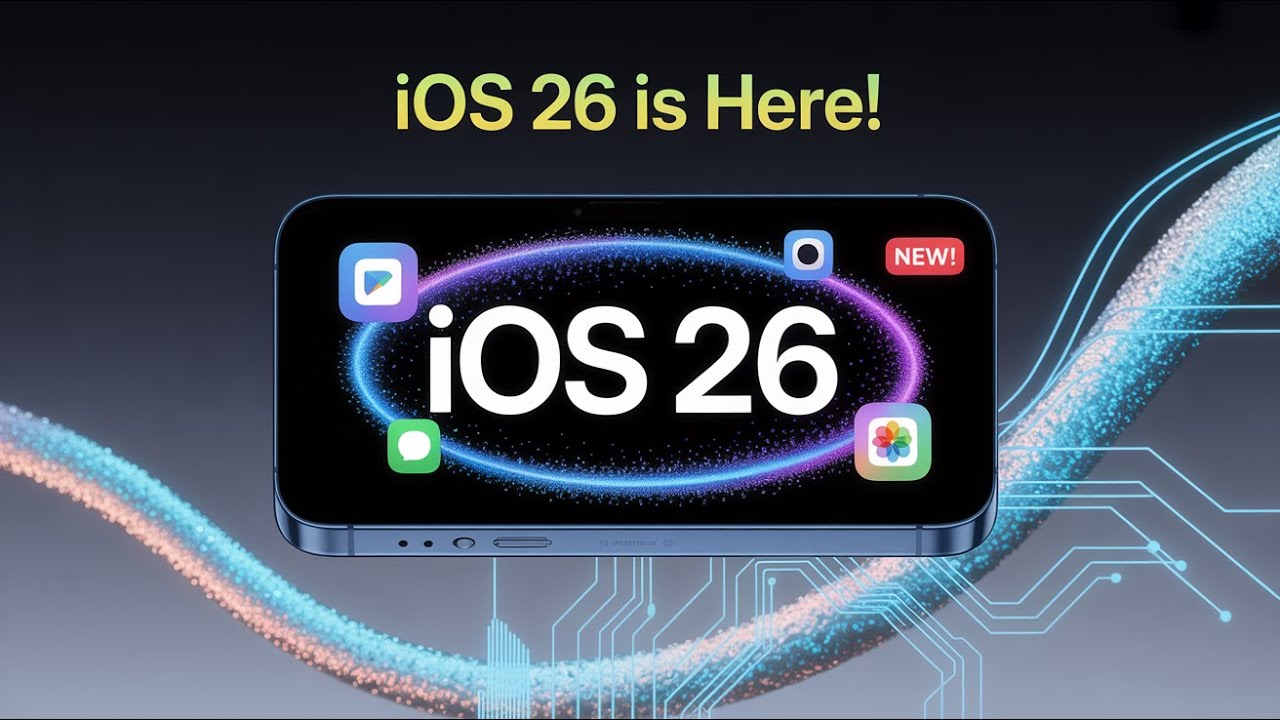 📢 iOS 26 Is Here – Next-Gen iPhone Features Unveiled! - YouTube