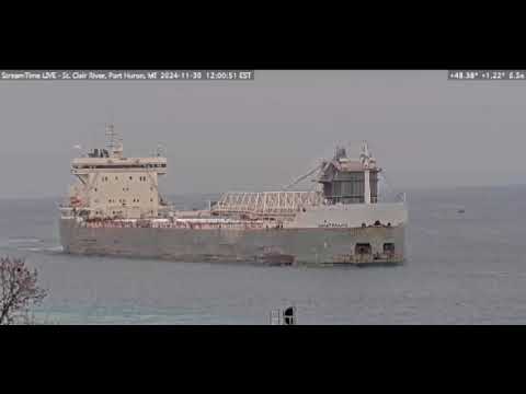 Manitoulin Downbound for Toledo Ohio November 30 2024 - YouTube