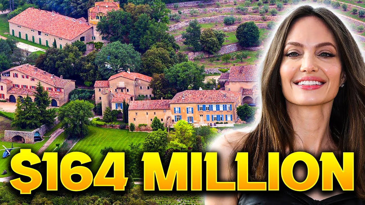 Angelina Jolie’s LUXURIOUS Chateau Miraval in France! - YouTube