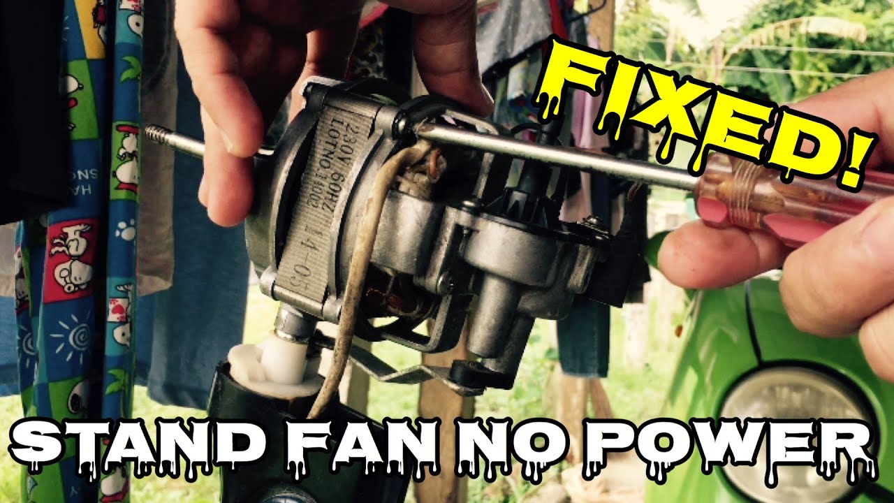 How to Fix Electric Fan (No Power) - YouTube