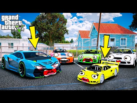 KÜÇÜK YARIŞ ARABASI TYRUS ARKADAŞIYLA KAVGA EDİYOR! - GTA 5