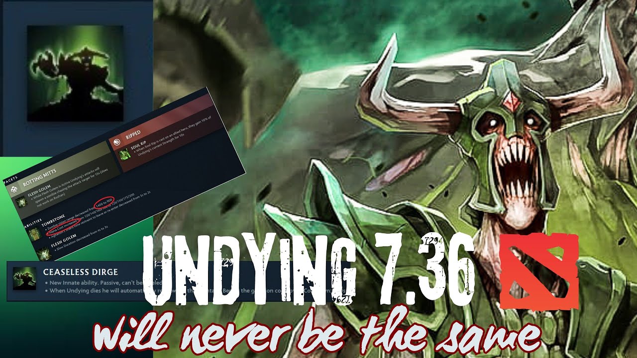 Dota 7 36 "Undying Rises with Ceaseless Dirge: A Noob's Guide to Zombie Domination" - YouTube