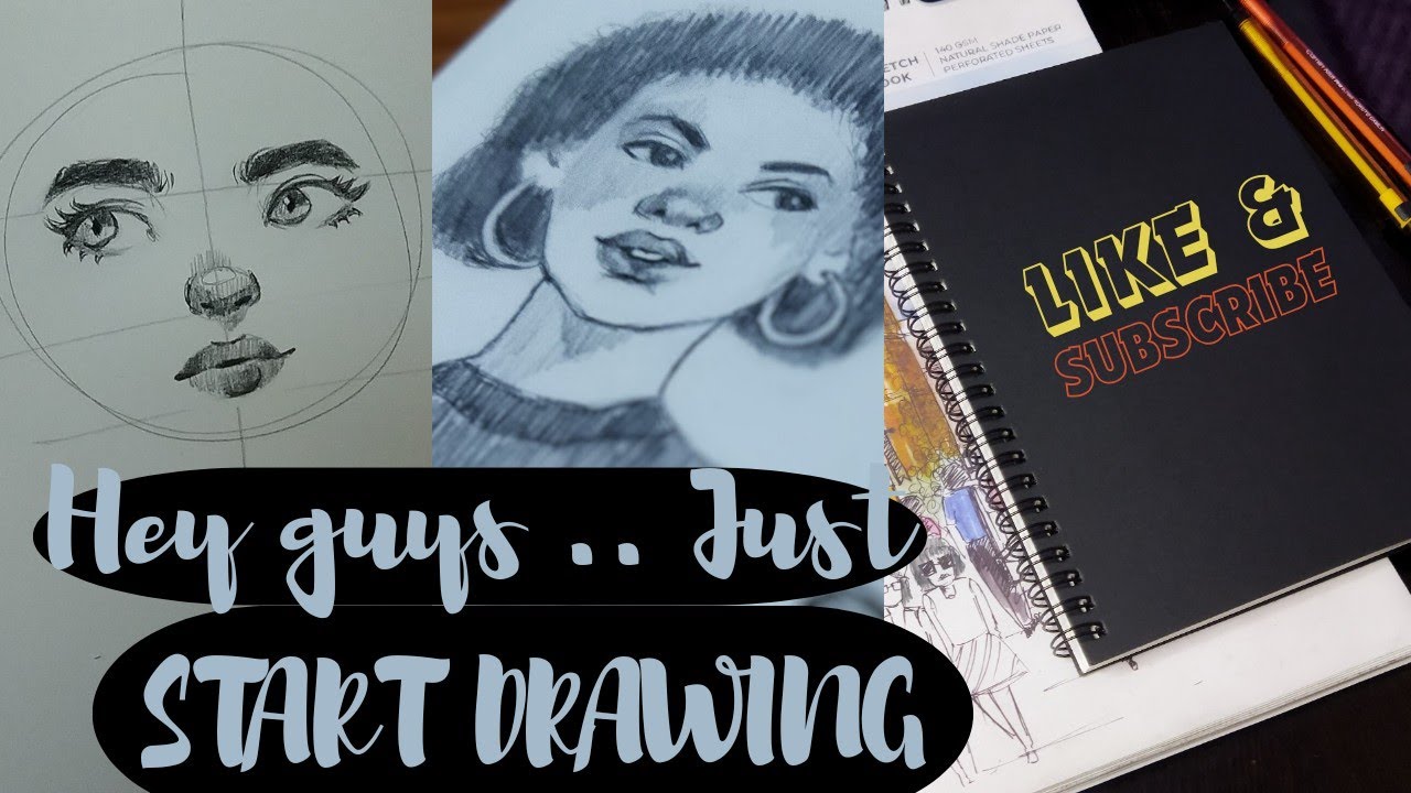Don't Think Just Start To Draw What Ever You Want To Draw ...