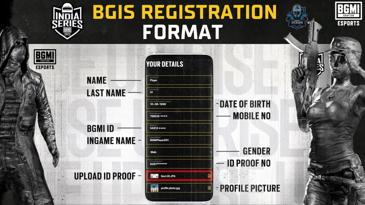 BGIS Registration Format 🏆 - YouTube