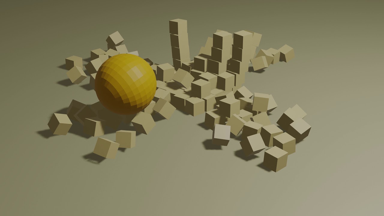 Dynamic Physics Simulation 4K 60FPS - YouTube