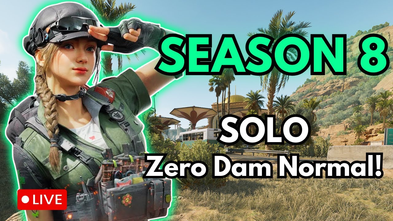 🔴 SOLO Zero Dam Normal - Completing Some Seasonal Missions! - YouTube