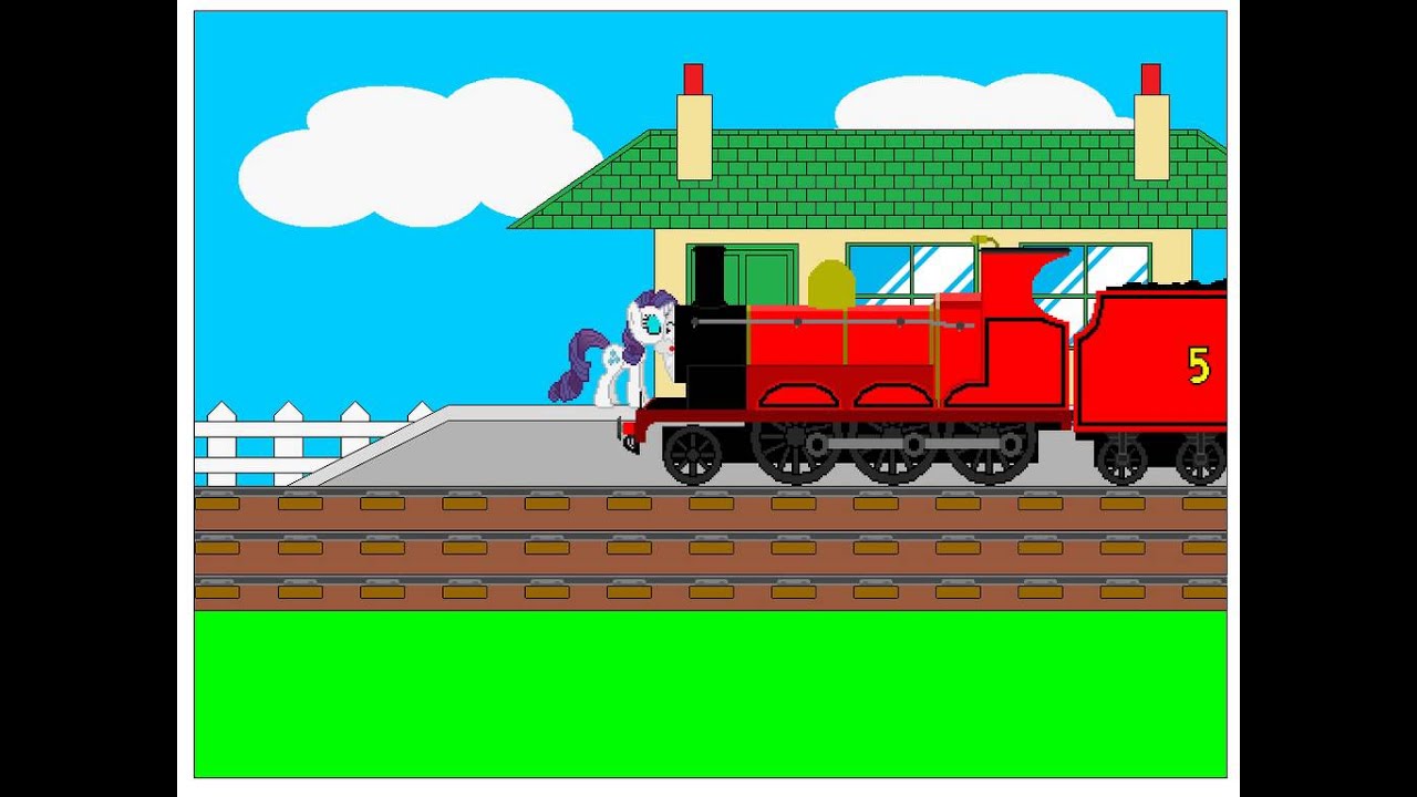 Rarity and James the Red Engine - YouTube