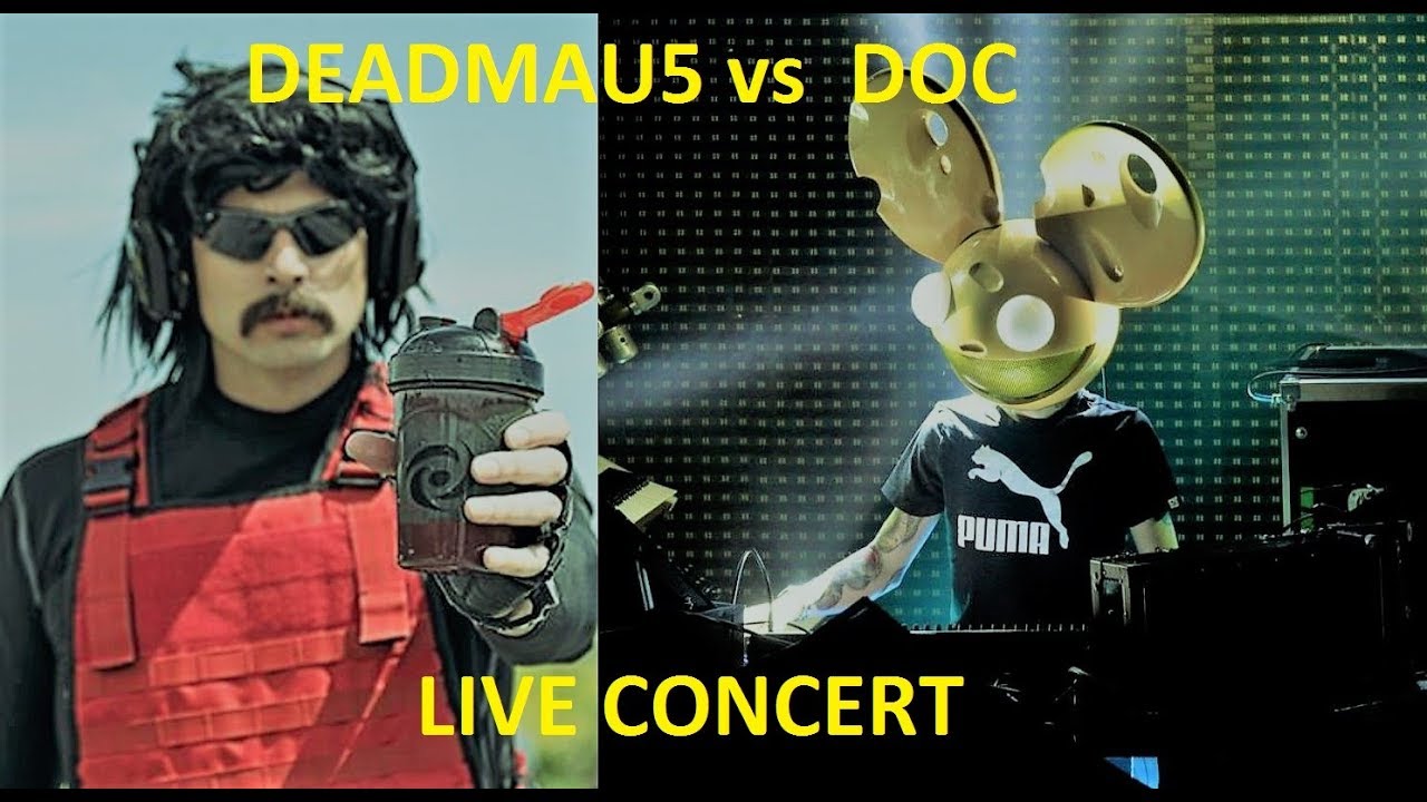 Deadmau5 dedicates a song to DrDisrespect!! (CONCERT FUNNY MOMENTS ...