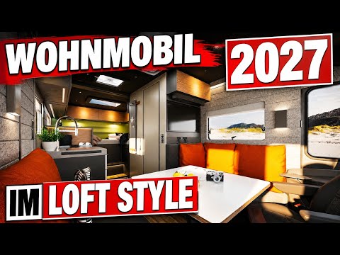 MINI WOHNMOBIL IM LOFT STYLE 2027 Niesmann und Bischoff ISmove 6.9 E auf dem CARAVAN SALON 2026
