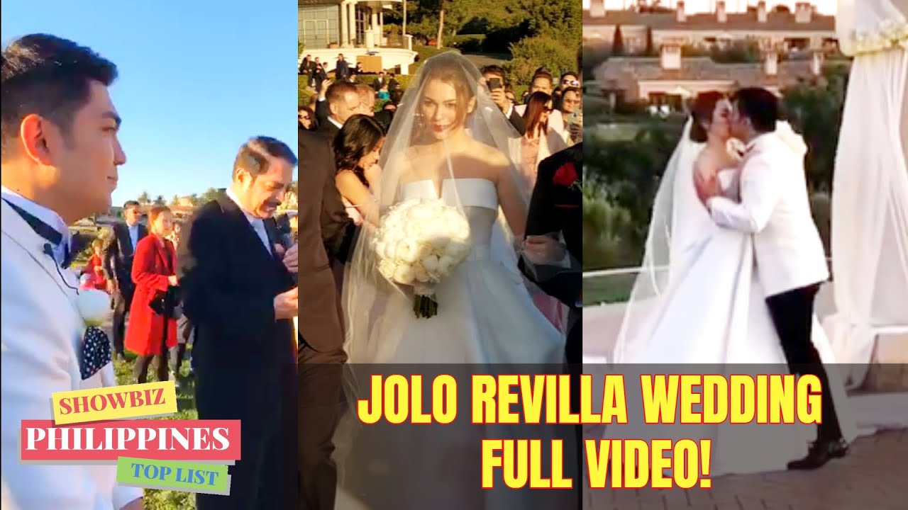 Full Video! JOLO REVILLA WEDDING and Angelica Alita - YouTube