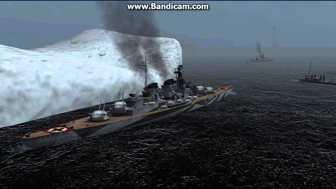 Naval Front-line 海軍最前線 (H39興登堡級) - YouTube