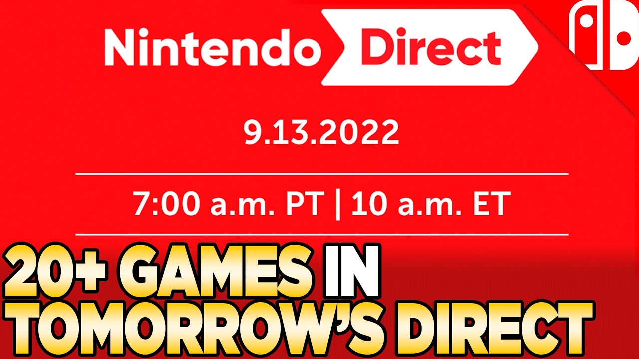 The 20+ Games in Tomorrow's Nintendo Direct - YouTube
