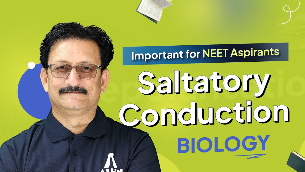 Saltatory Conduction | Important Biology Concept for NEET | ALLEN NEET ...