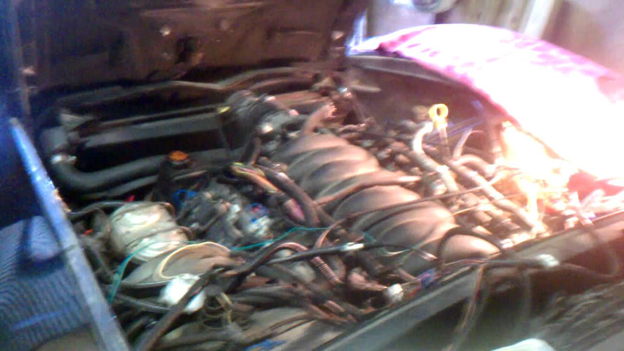 starting the c3 ls1 corvette engine swap - YouTube