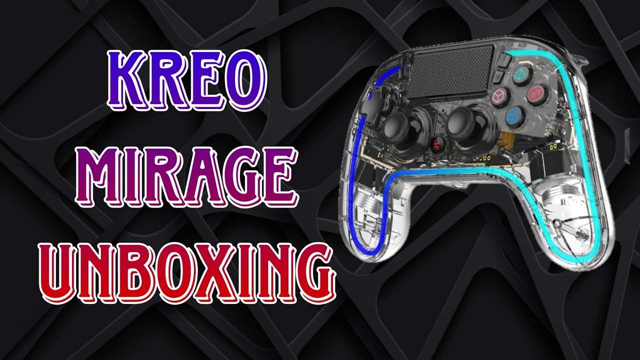 BEST CONTROLLER FOR PS4 , PC AND ANDROID -- KREO MIRAGE!! - YouTube