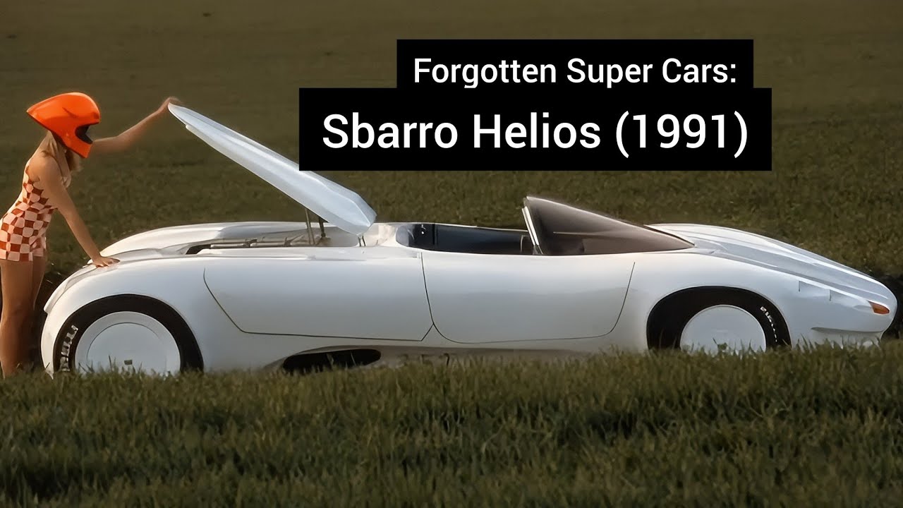 Forgotten Super Cars: Sbarro Helios (1991) - YouTube