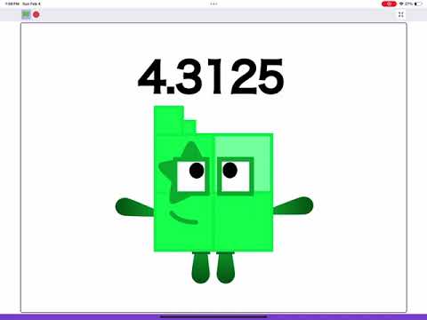 Numberblocks band 4.0625-4.75 - YouTube