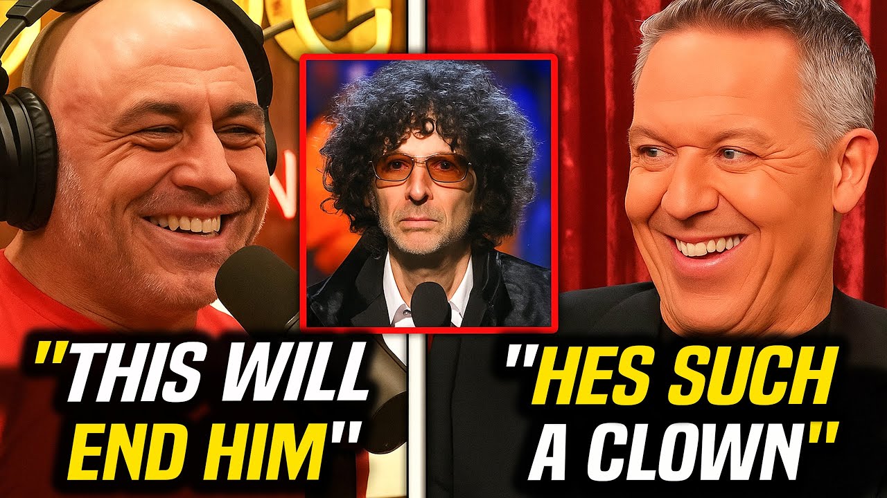 "Joe Rogan & Greg Gutfeld TEAM UP to HUMILIATE Howard Stern on Live TV ...